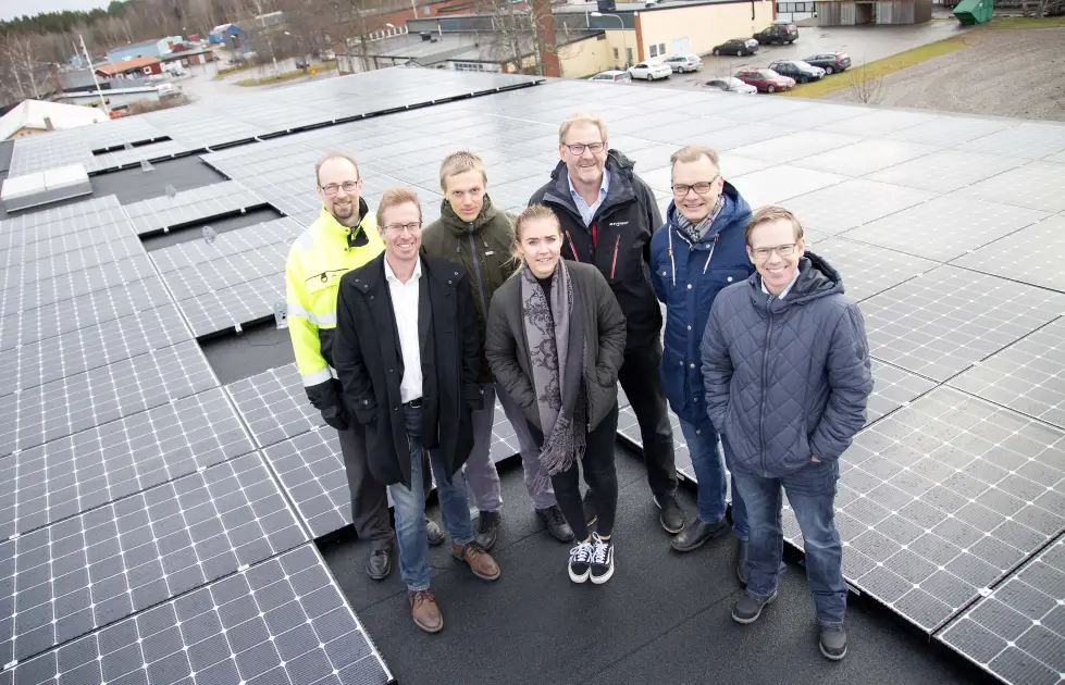 Solar cell installation a first step towards Holtab´s green vision | Holtab